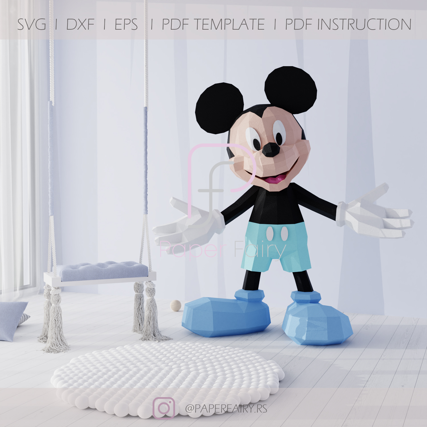 Cartoon Papercraft Templates