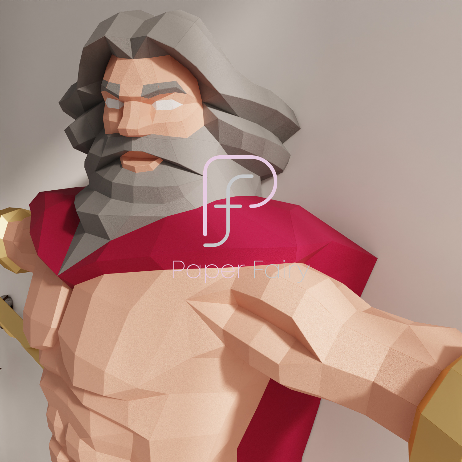Zeus Papercraft Template